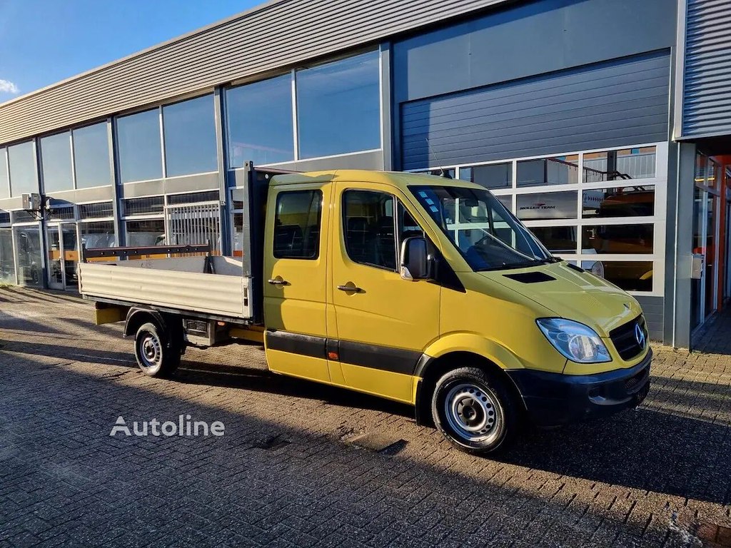 Mercedes-Benz Sprinter 313 CDI DC DoKa 433WB 7 ZITS E5/ Airco/ Navi kamion s ravnom platformom < 3.5t