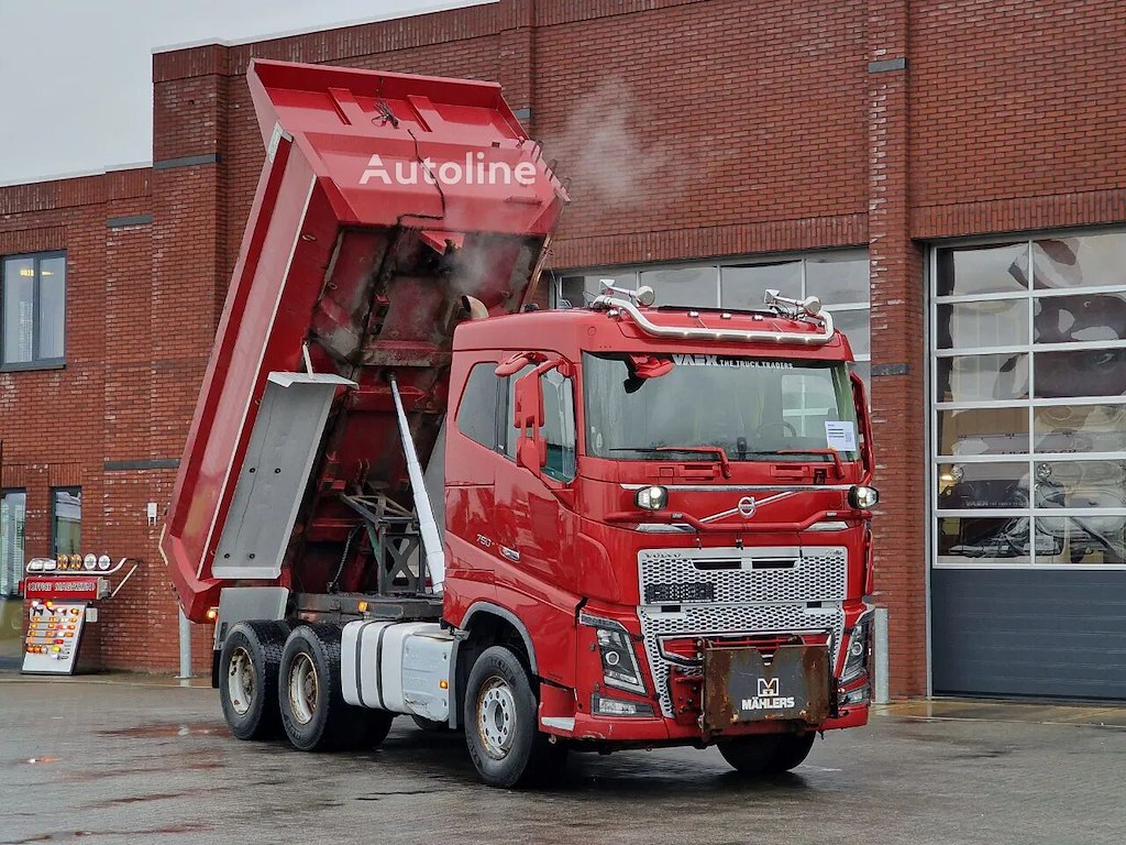 Volvo FH 16.750 6x4 Tipper - Retarder - HUB reduction - Full air kiper