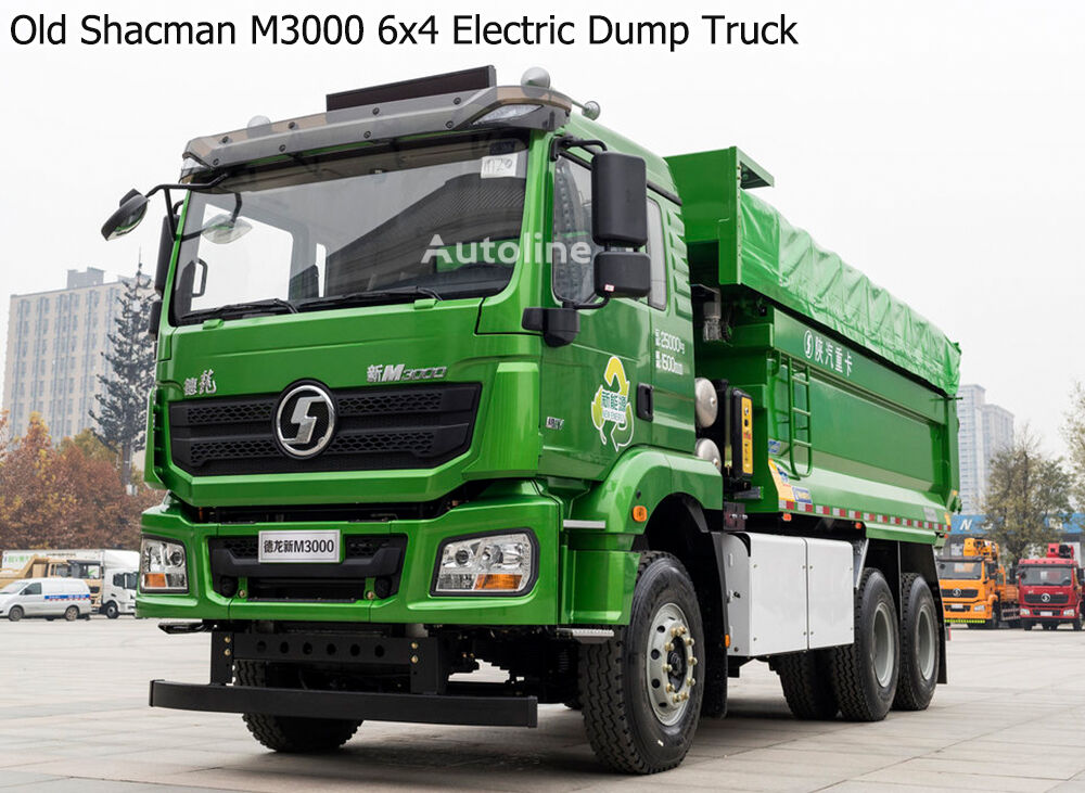 Shacman Old Shacman M3000 6x4 Electric Dump Truck Price kiper