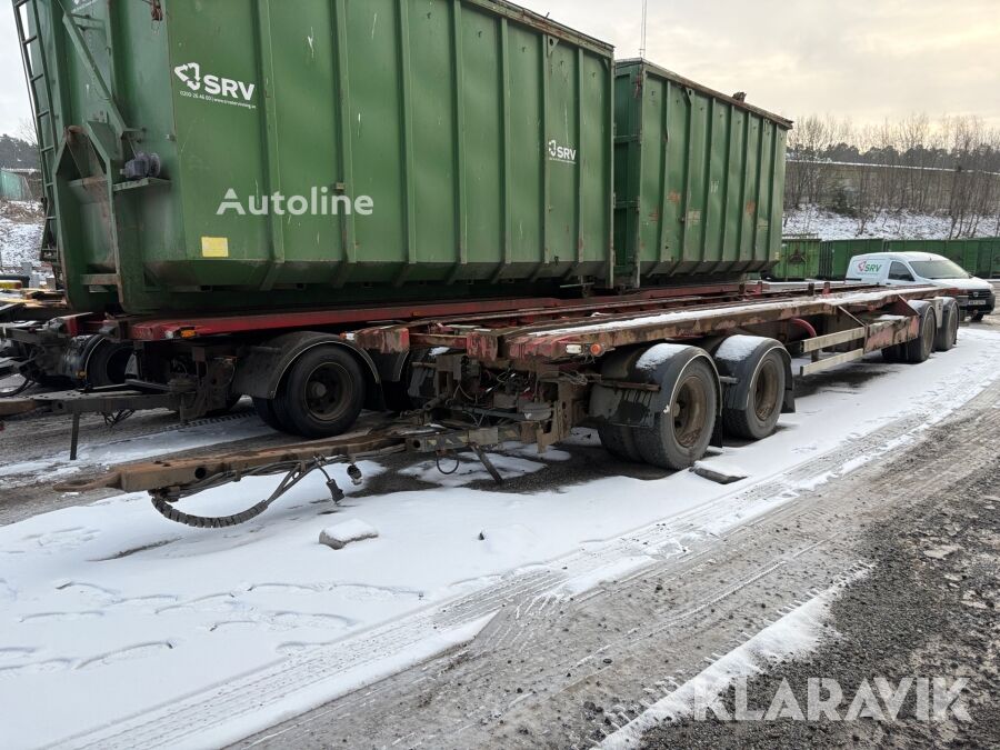 Prodaje se Närko D4YF51H11 prikolicu za kontejnere na aukciji