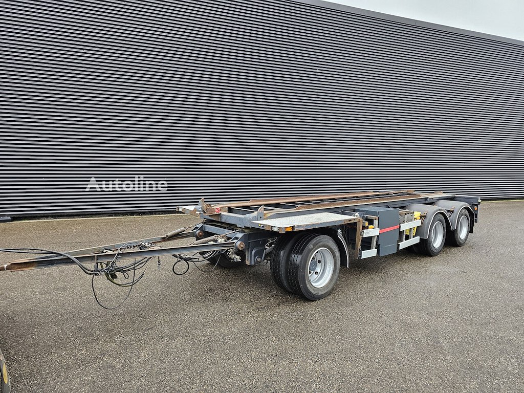 Burg BPA 10-18 ARXXX / LIFT AXLE / CONTAINER prikolica za kontejnere