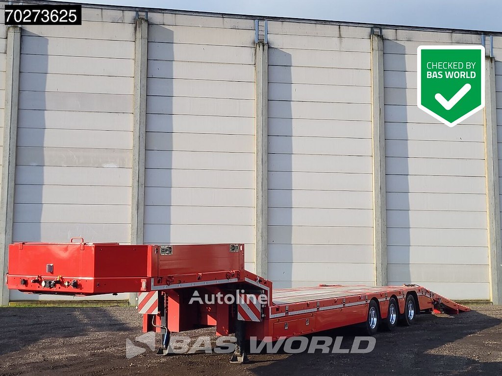 Langendorf S3L NL-Trailer Lift+Lenkachse ALCOA Ramps poluprikolica sa niskom platformom