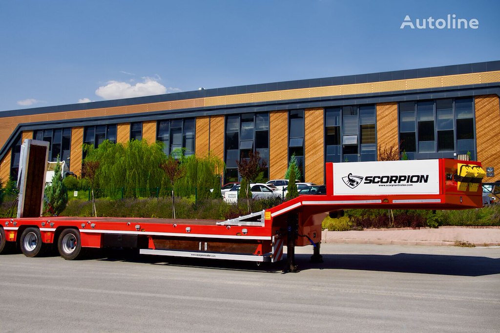 Nova Scorpion Trailer 2025 NEW 3 AXLE (MANUFACTURER COMPANY) poluprikolica sa niskom platformom