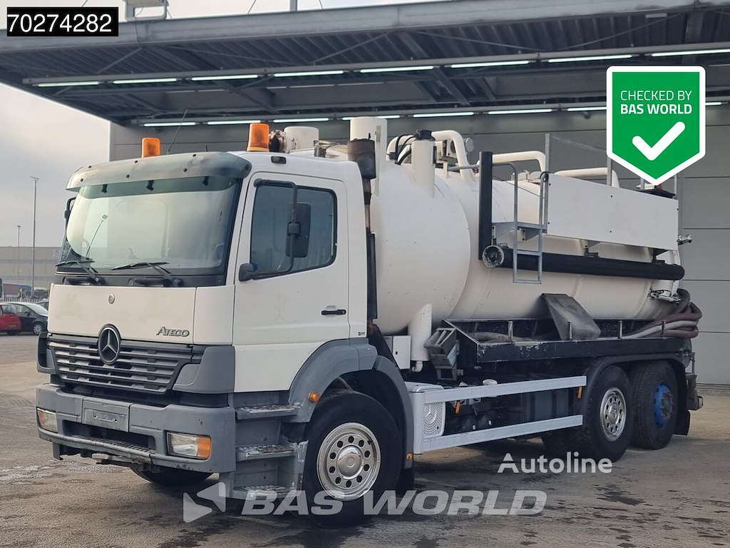 Mercedes-Benz Atego 2628 6X2 Koks12.0H2 Vacuum truck 12.000ltr Manual Lift+Len autofekalac