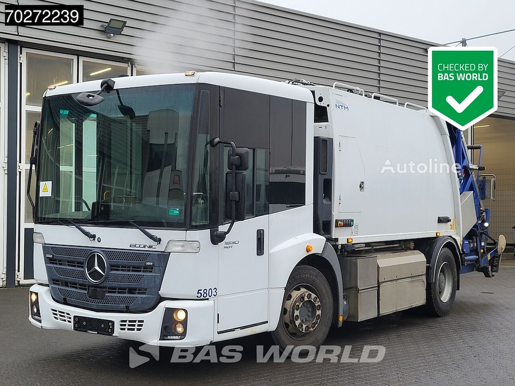 Mercedes-Benz Econic 1830 4X2 CNG Engine 13m3 NTM KGLS-HL Big-Axle Euro 6 kamion za smeće