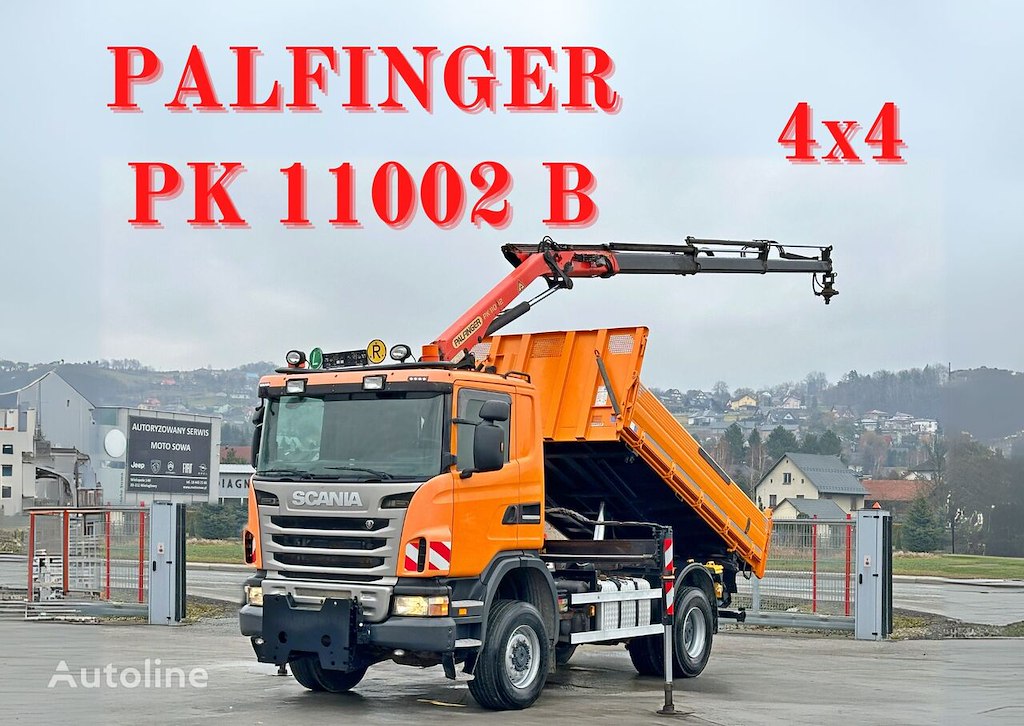 Scania G360 Kipper 4,10m *PK 11002 B + FUNK *4x4 kiper