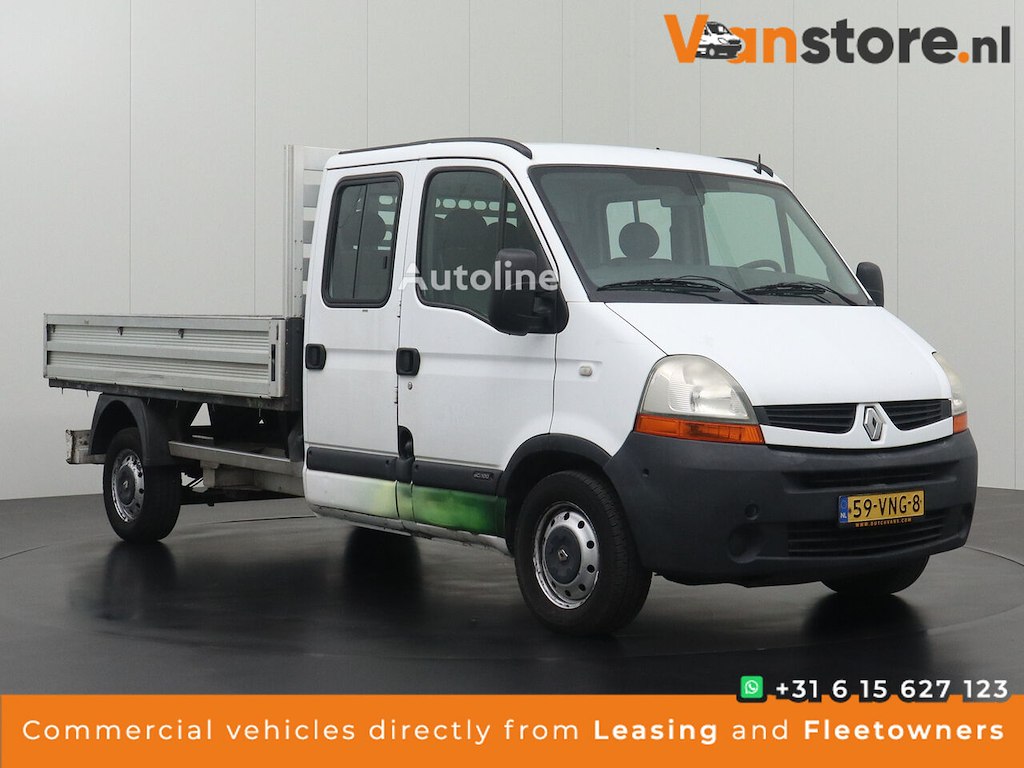 Renault Master 2.5DCi Open Laadbak Dubbele Cabine pikap