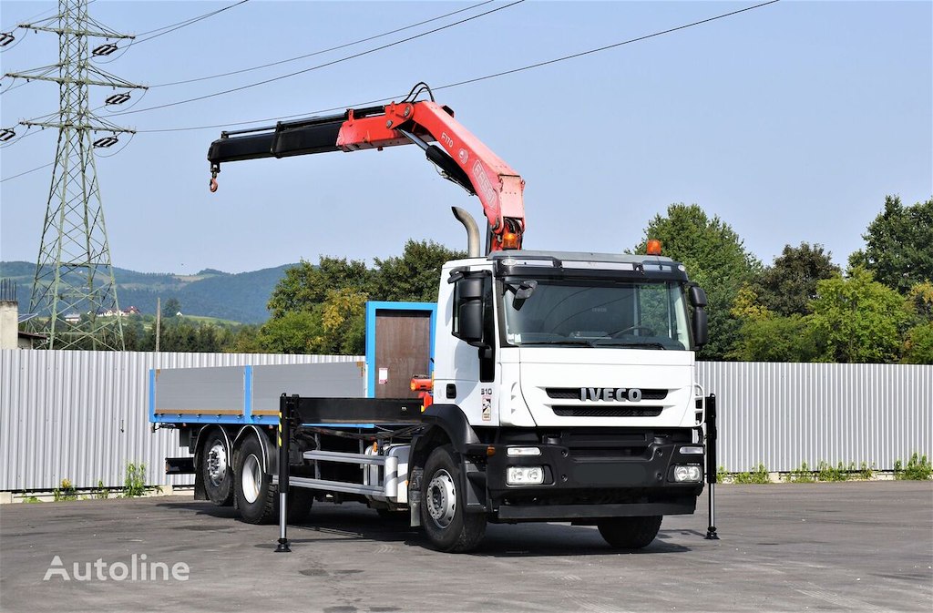 IVECO Stralis 310 PRITSCHE kamion s ravnom platformom