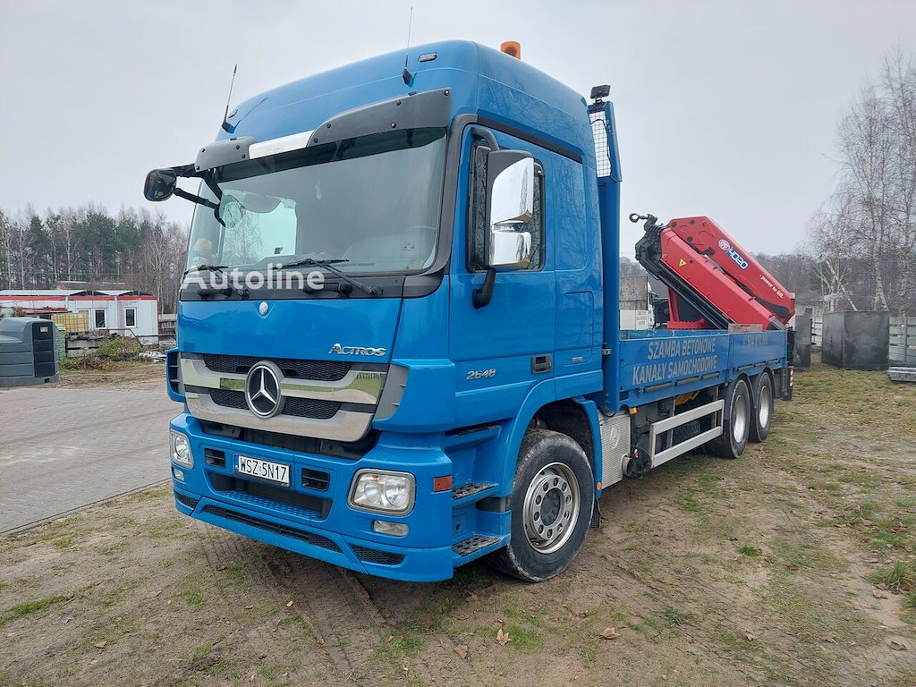 Mercedes-Benz Actros 2648 kamion s ravnom platformom