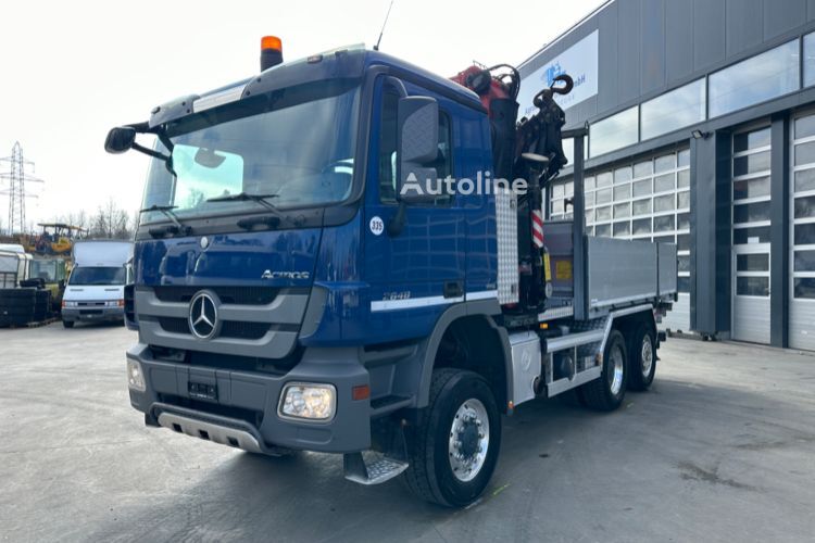 Mercedes-Benz Actros 2648 6x4/4 Fassi455 SZM/Pritsche kamion s ravnom platformom