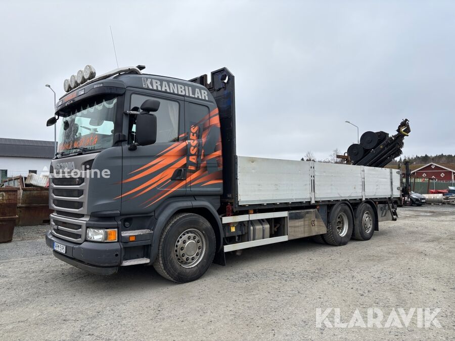 Prodaje se Scania G450 kamion s ravnom platformom na aukciji