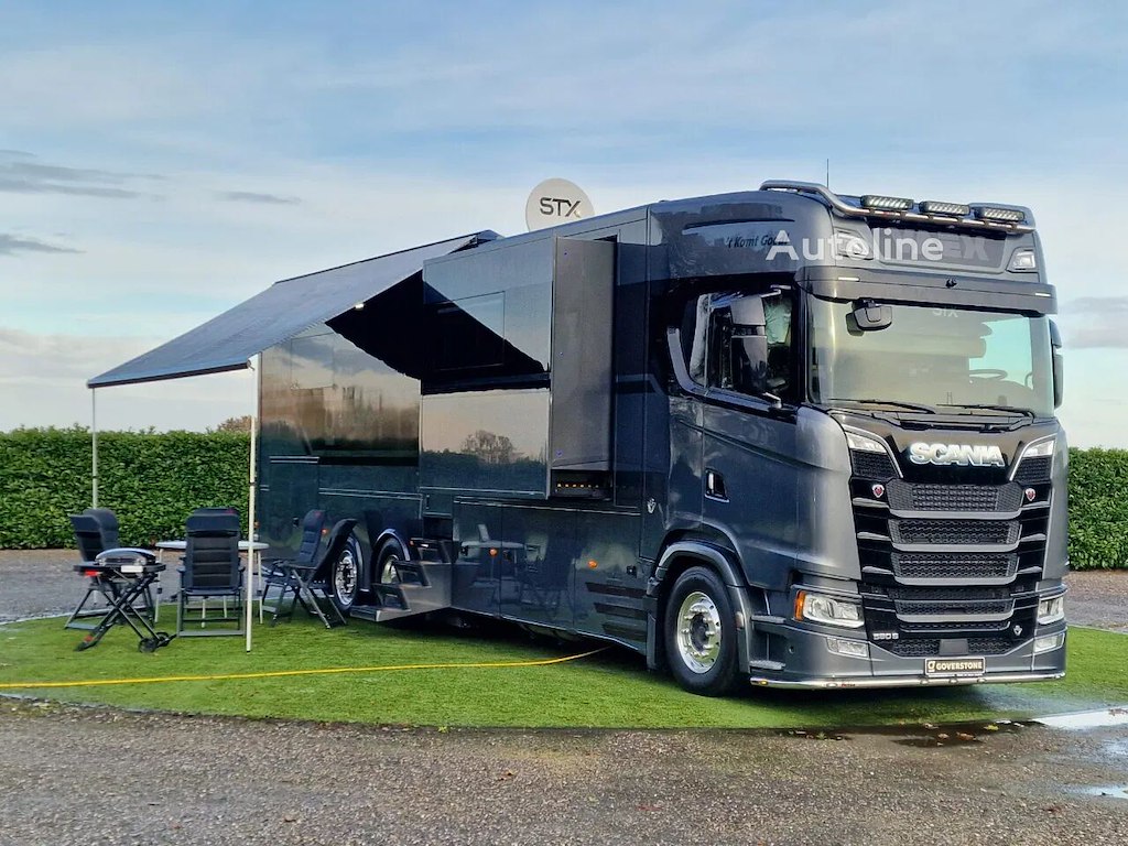 Nova Scania 590S 6x2*4 STX 3x pop out - V8 - Demo/New - Full spec - kuća na točkovima