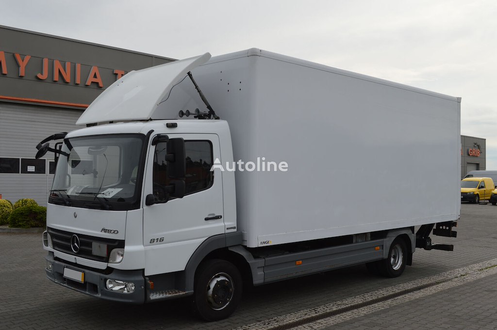 Mercedes-Benz ATEGO 816 CONTAINER+LIFT EURO 5 kamion furgon