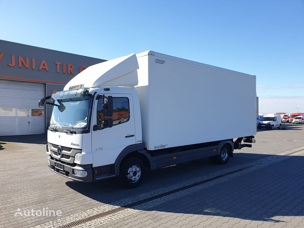 Mercedes-Benz Atego 816 BOX+LIFT DEUSTCHER LKW kamion furgon