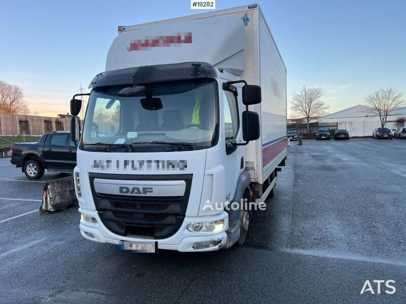 DAF LF 180 4x2 Box truck w/ full side opening and zepro lift kamion furgon