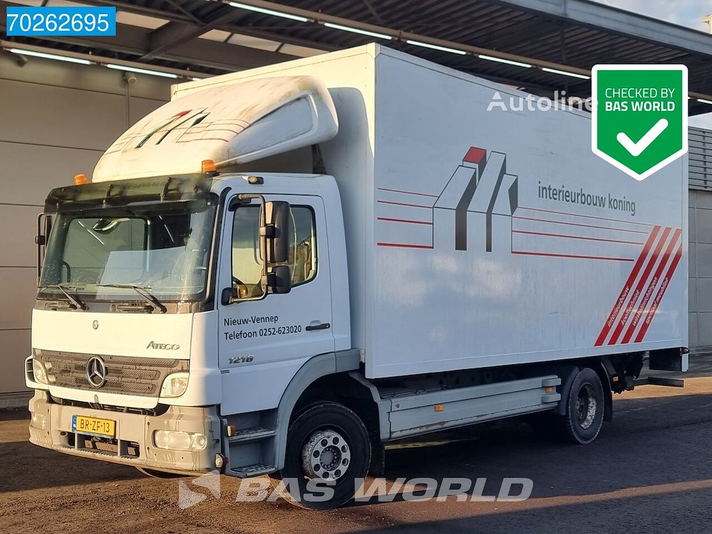 Mercedes-Benz Atego 1218 4X2 NL-Truck Ladebordwand Euro 3 kamion furgon