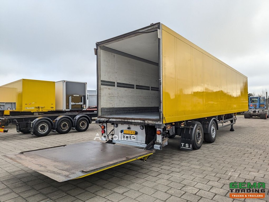 Schmitz Cargobull SKO 18/LZG 2-Axles SAF - Steering Axle - Insulated Construction furgon poluprikolica