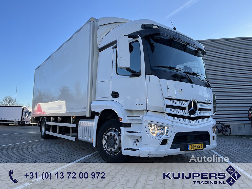 Mercedes-Benz Actros 2124 StreamSpace / 410 dkm kamion furgon