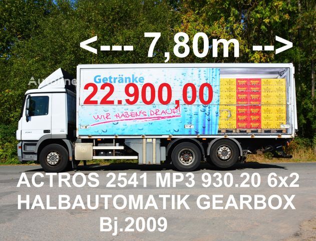 Mercedes-Benz Actros 2541 kamion furgon