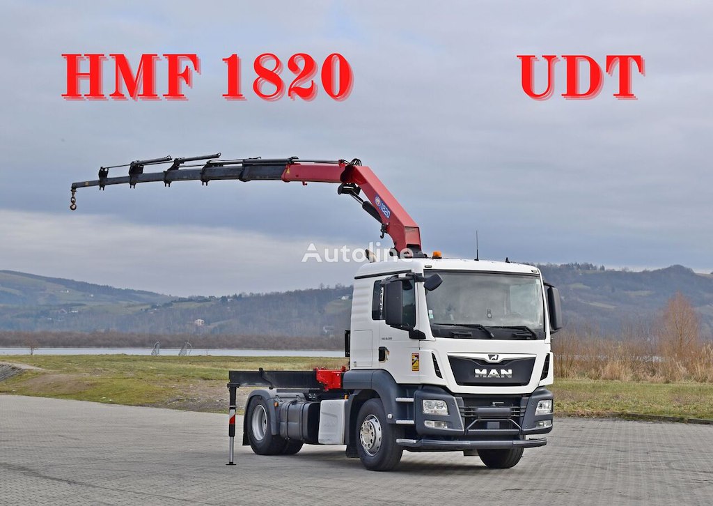 MAN TGS 18.500 Sattelzugmaschine + HMF 1820 /FUNK tegljač