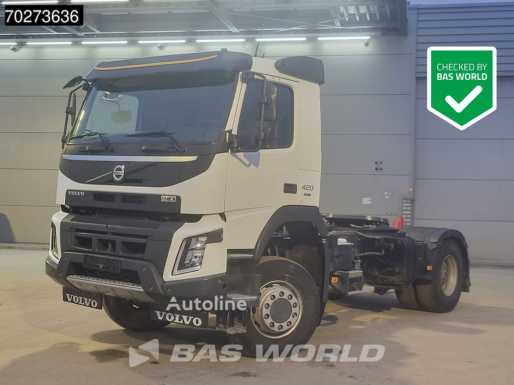 Volvo FMX 420 4X4 4x4 Allrad Big-Axle Drum-Brakes Hydraulik tegljač