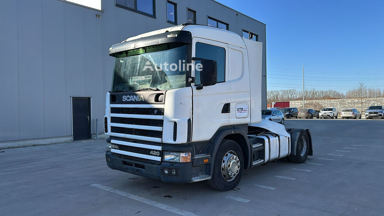 Scania 124-420 (MANUAL GEARBOX / BOITE MANUELLE) tegljač