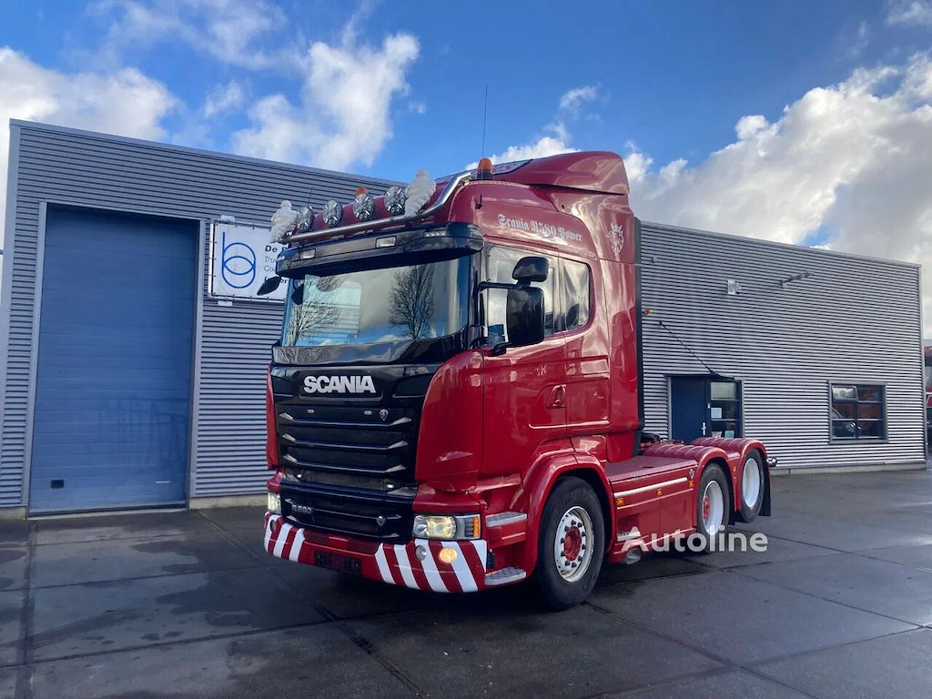Scania R580 6x2 with Boogie Lift Axle tegljač