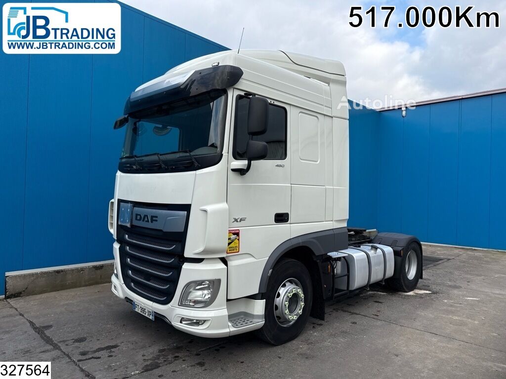 DAF XF 480 EURO 6, ADR, PTO, Standairco tegljač