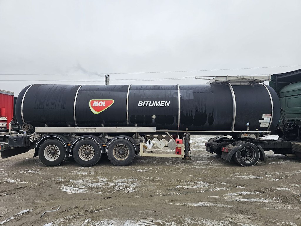 Feldbinder TSA 30 3-1 bitumen tank semi-trailer cisterna za bitumen