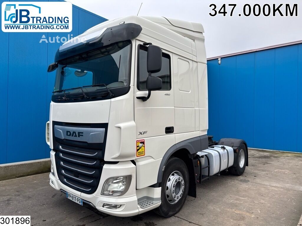 DAF XF 480 EURO 6, Standairco, PTO tegljač