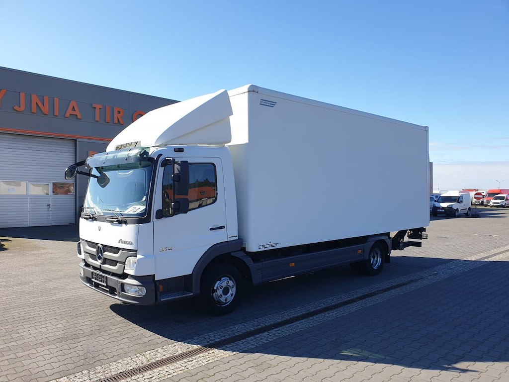 Mercedes-Benz Atego 816 BOX+LIFT DEUSTCHER LKW kamion furgon