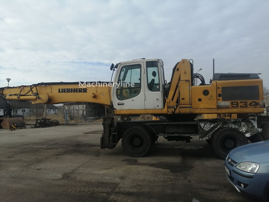 Liebherr a 934 parts czesci bager za pretovar