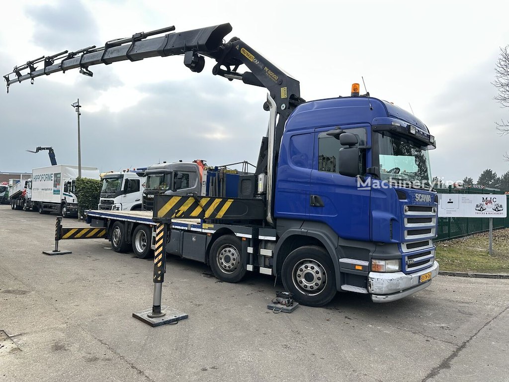 Scania R 440 B 8X2*6 + CRANE PK60002 G (8x) + WINCH - LIFT + STEERING A pokretna dizalica