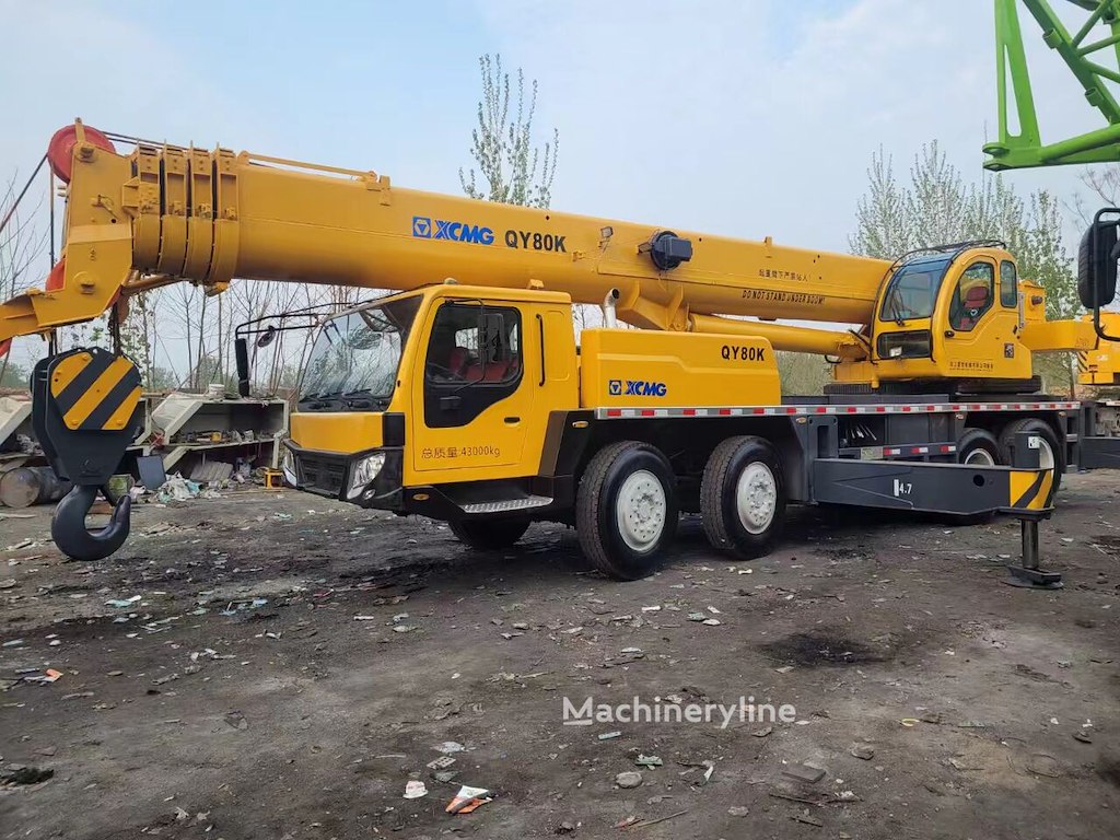 XCMG QY80K QY80KC XCT80 80 ton 80 tons 80ton 80tons used cranes pokretna dizalica