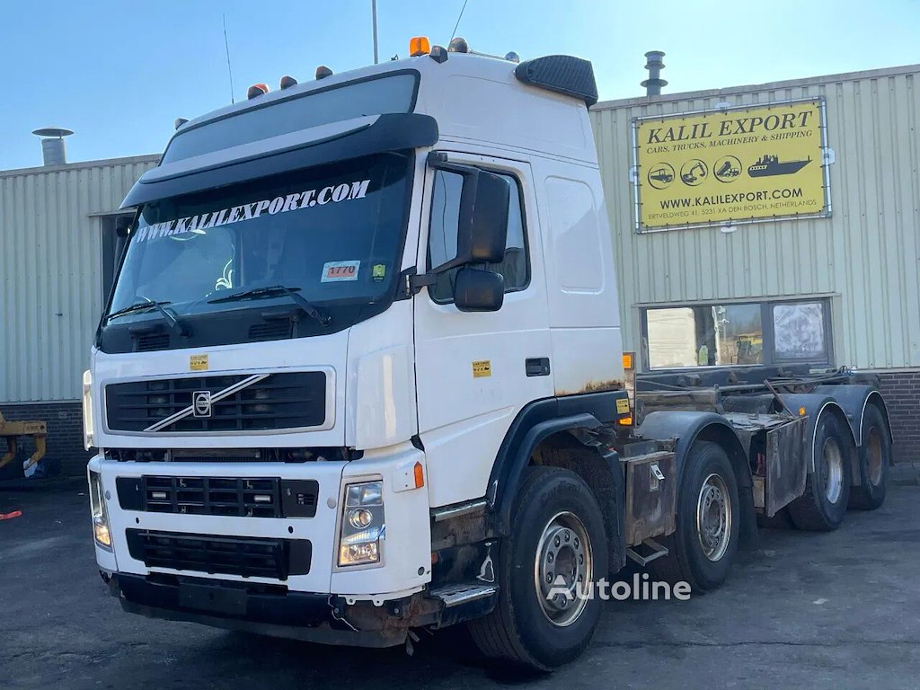 Volvo FM 13 440 Chassis 8x4 Manual Gearbox Big Axle Full Spring Good C kamion šasija