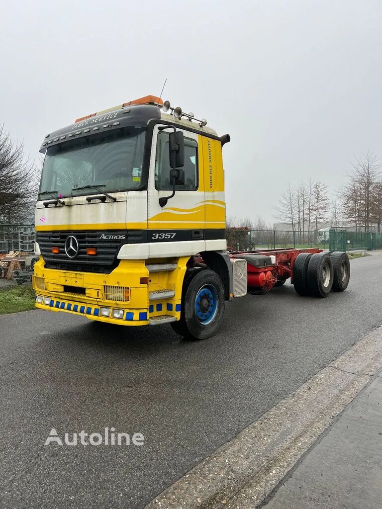 Mercedes-Benz Actros 3357 // eps 3 pedal// retarder// steel-steel// 190.000km! kamion šasija