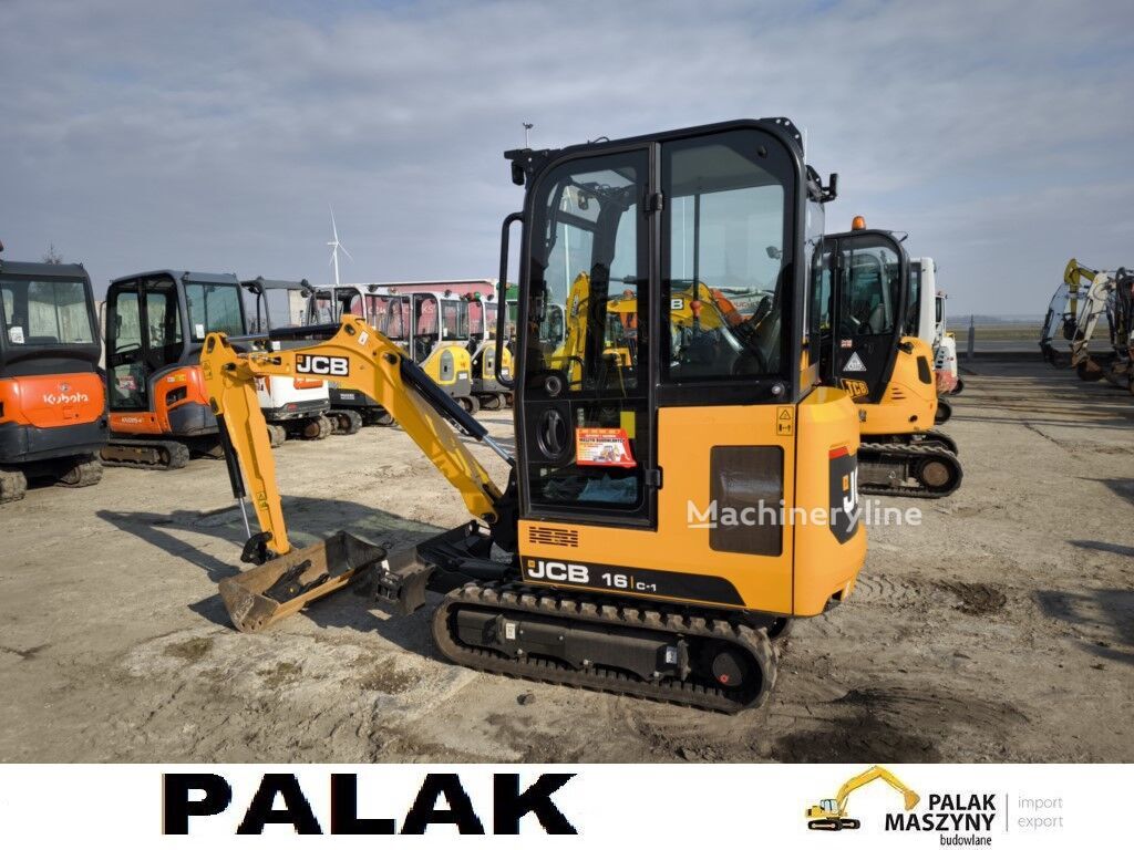 JCB Mini koparka 16C-1 fabrycznie nowa mini bager