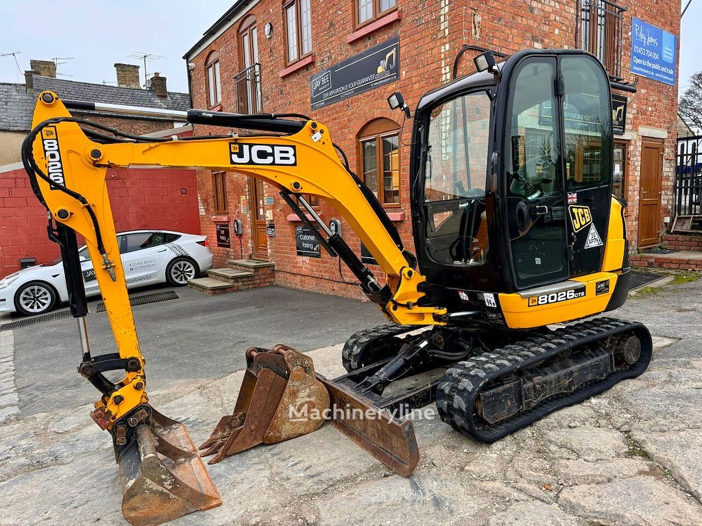 JCB 8026 mini bager