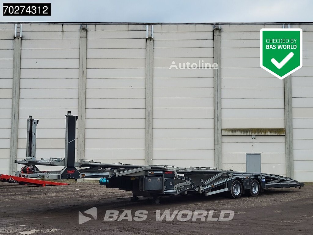 AKSOYLU 2 axles New BPW Car-Transport TÜV 07/25 poluprikolica autotransportera