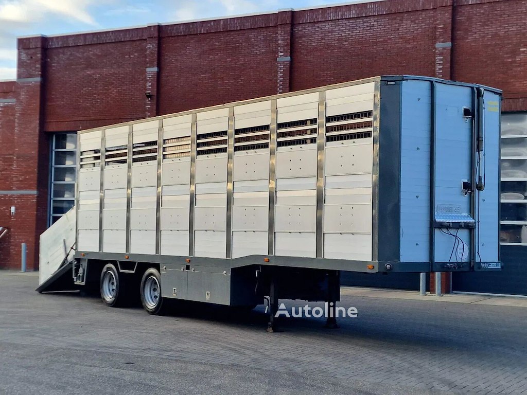 Jumbo Livestock trailer - Loadramp - Steering axle - BPW Axle - APK/TU poluprikolica za prevoz stoke