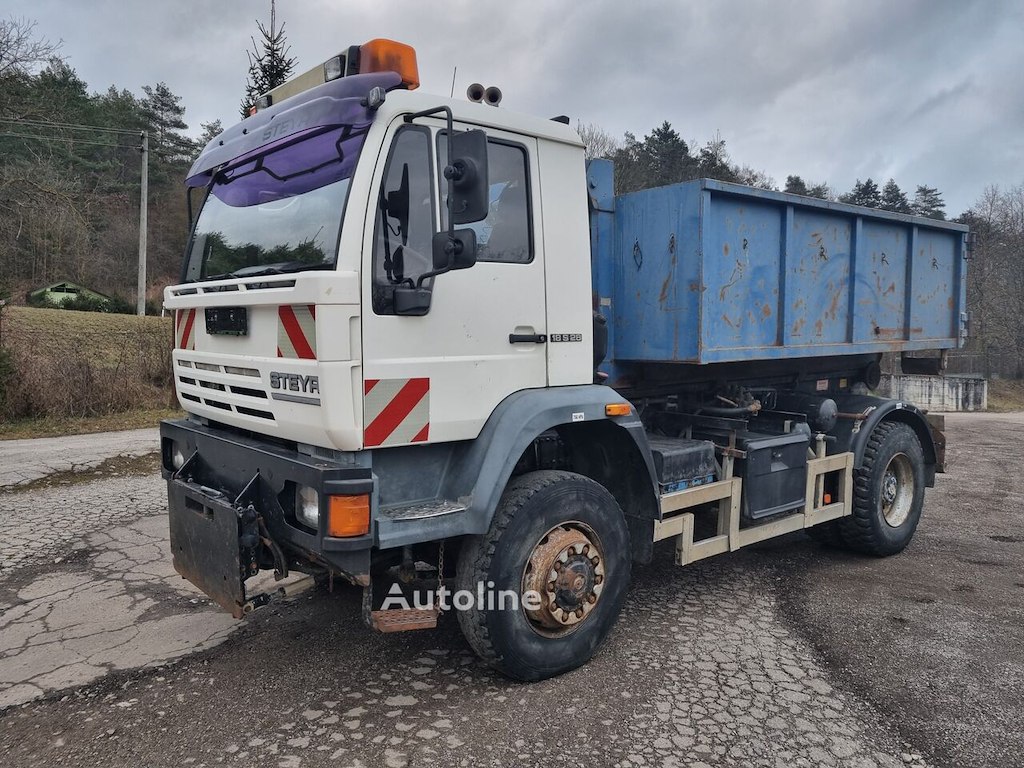 MAN (STEYR) 18.284 4x4 abrollkipper kamion rol kiper