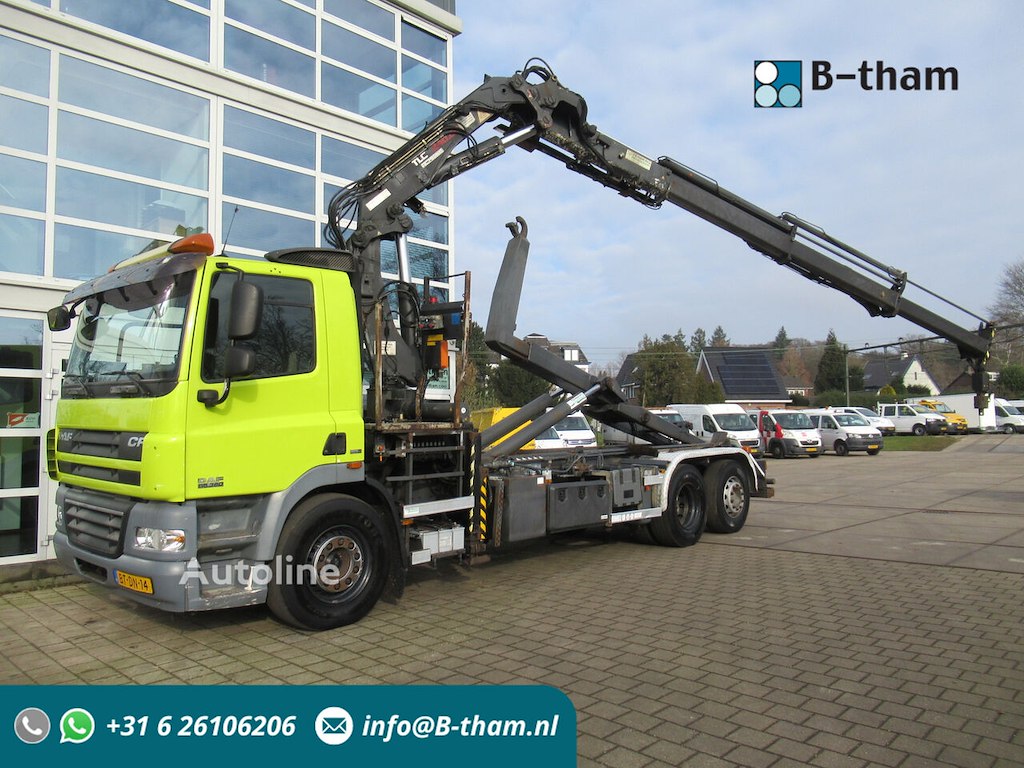 DAF CF 85 VDL Haak - Atlas Terex 240.2E Kraan kamion rol kiper