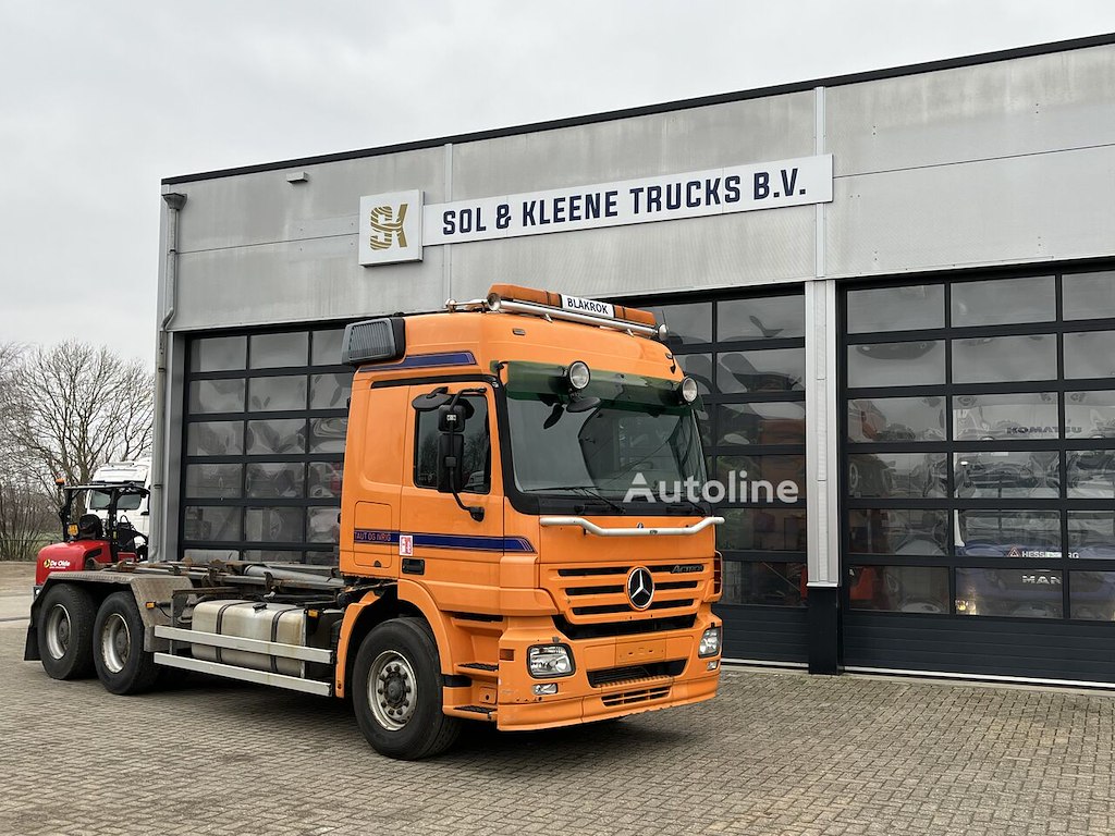 Mercedes-Benz Actros 2646 6x4 F04 hubreduction hiab 20 ton kamion rol kiper