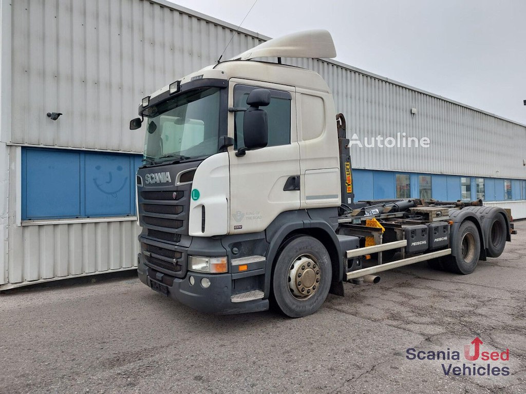 Scania R 500 LB6x2HNA Hyvalift Abrollkipper kamion rol kiper