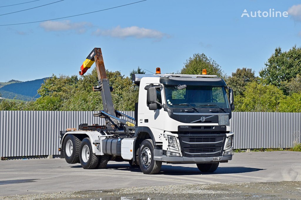 Volvo FM 410 * Abrollkipper * TOPZUSTAND / 6x4 kamion rol kiper