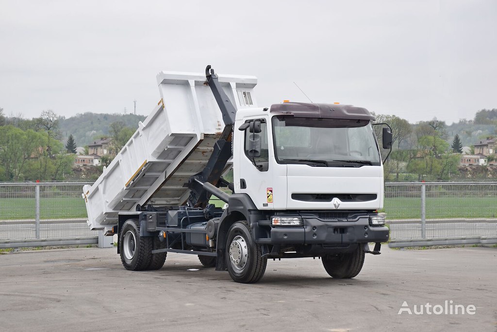 Renault KERAX 320 * Abrollkipper + CONTAINER *TOPZUSTAND kamion rol kiper