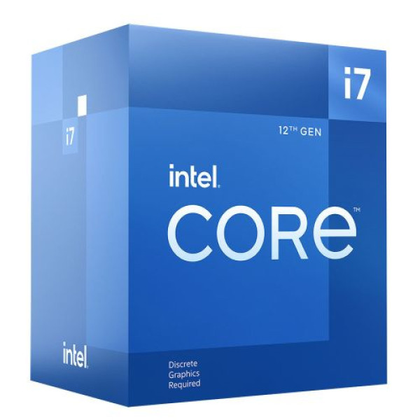 CPU 1700 INTEL Core i7 12700F 12 cores 4.9GHz BOX