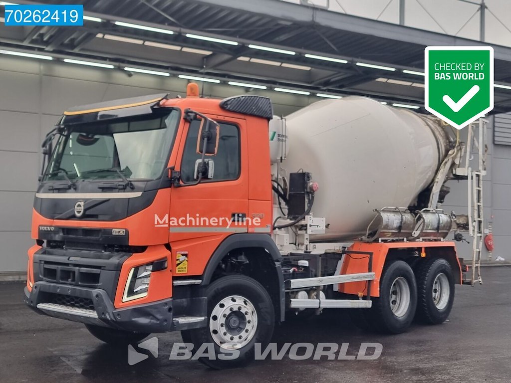 Volvo FMX 370 6X4 Schwing Stetter 9m3 Steelsuspension VEB Euro 6 kamion s mešalicom za beton