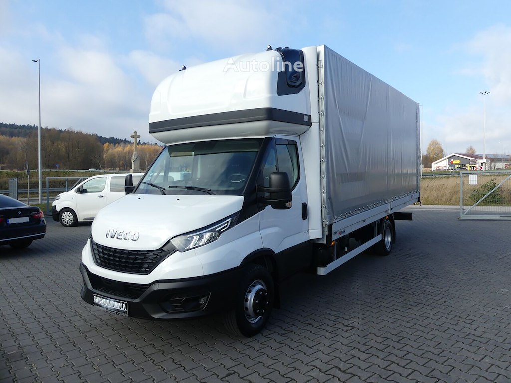 IVECO DAILY 72C18 / 3 LITRY 180 KM / PLANDEKA 6,15 / KABINA SYPIALNA / kamion sa klizna zavesa cerada