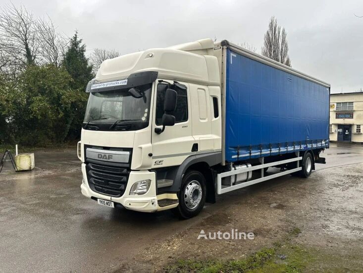 DAF CF 250 kamion sa klizna zavesa cerada